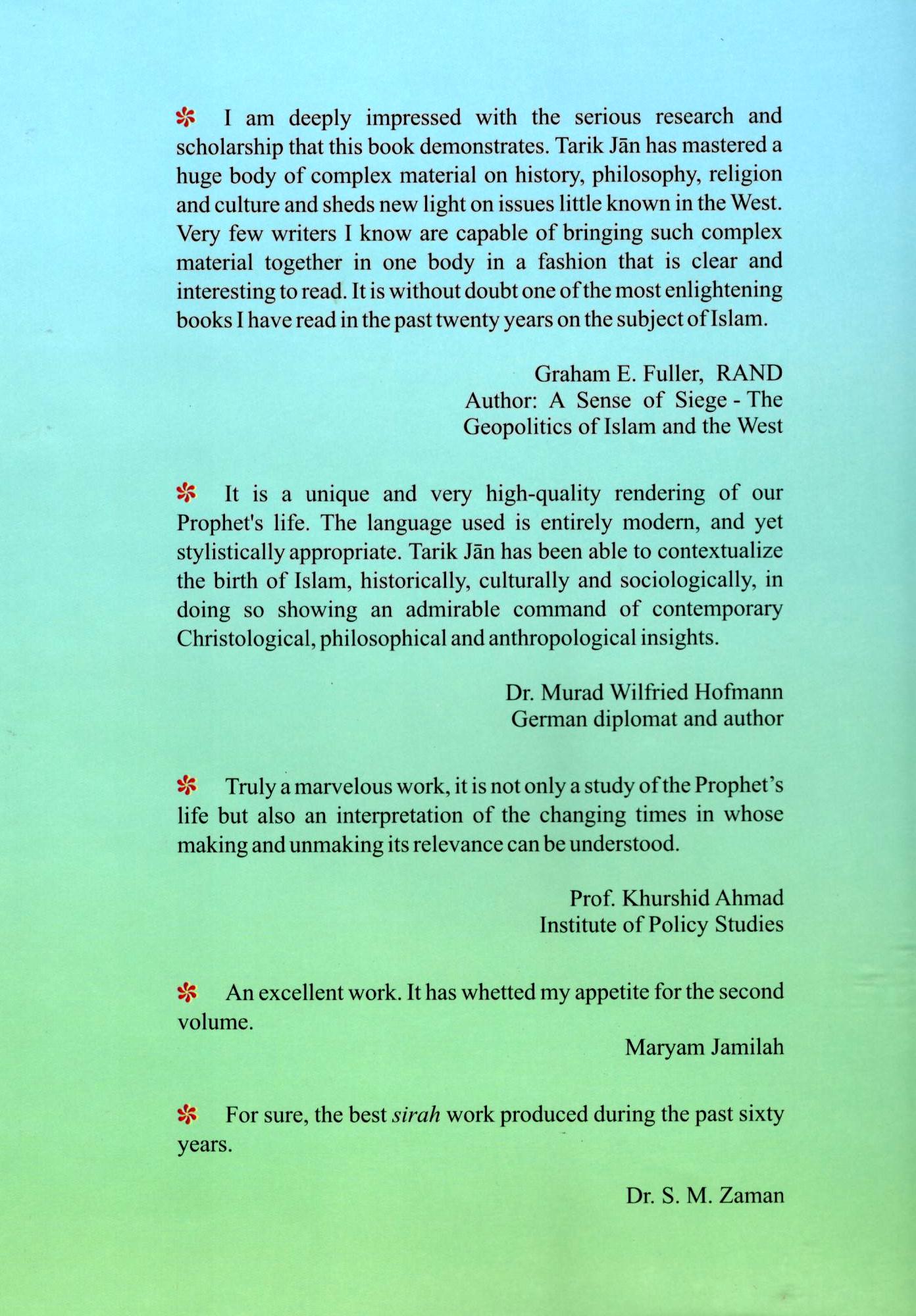 The Life and Times of Muhammad Rasul Allah (pbuh) - Universalizing the ...